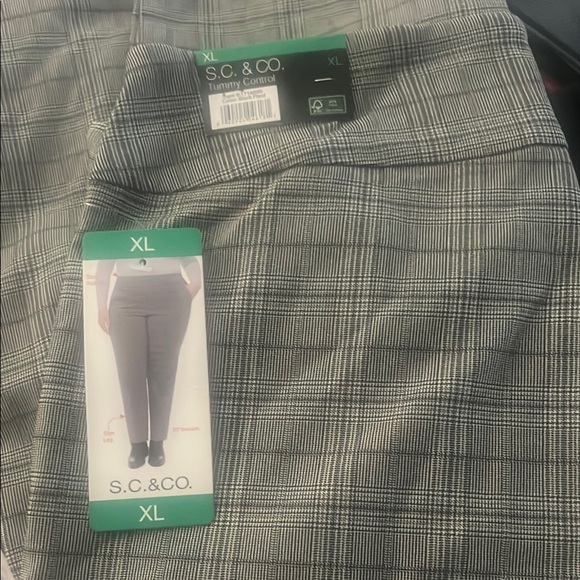 Pants & Jumpsuits | Sc Co Plaid Pants Xl | Poshmark